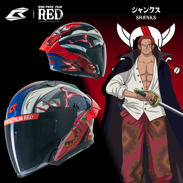 BILMOLA AD JET ONE PIECE SHANKS OPEN FACE HELMET | Helmetking 頭盔王