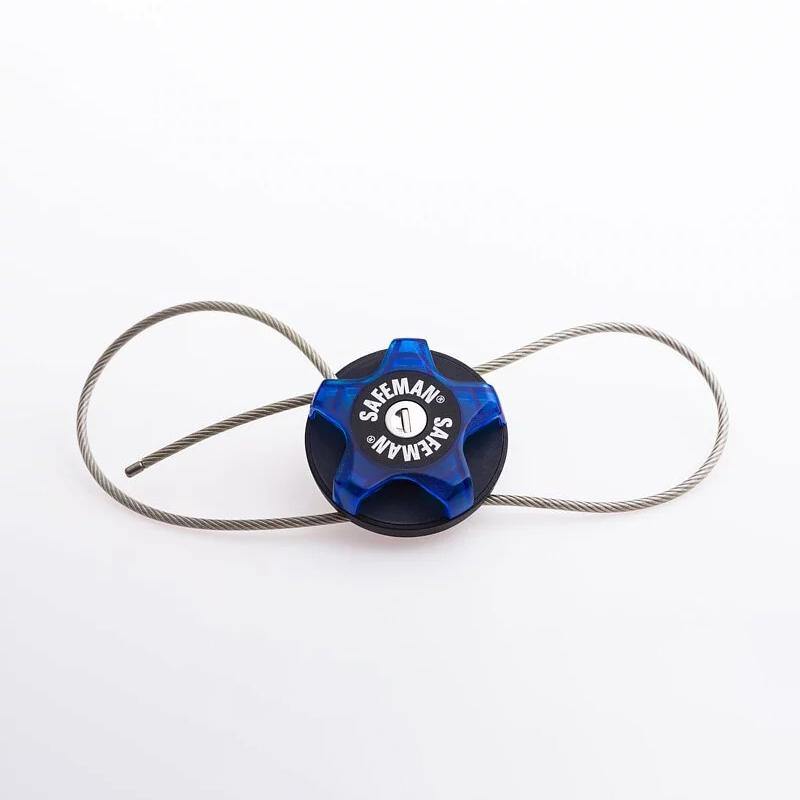 SAFEMAN SM00001 RETRACTABLE WIRE LOCK | Helmetking 頭盔王
