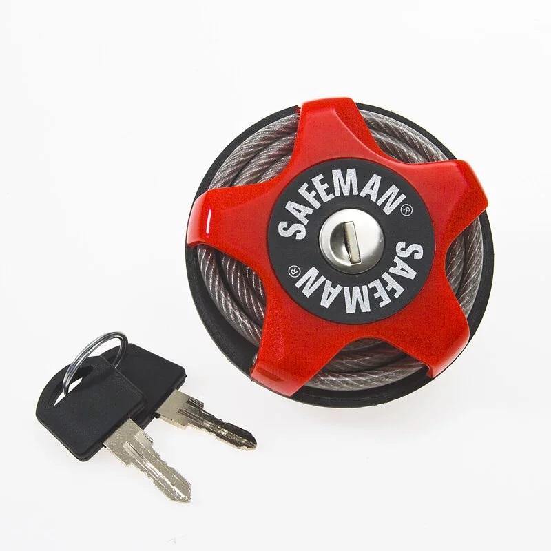 SAFEMAN SM00001 RETRACTABLE WIRE LOCK | Helmetking 頭盔王